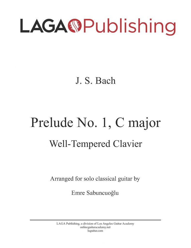 Prelude in C Major, BWV 846, Well-Tempered Clavier by J. S. Bach ...