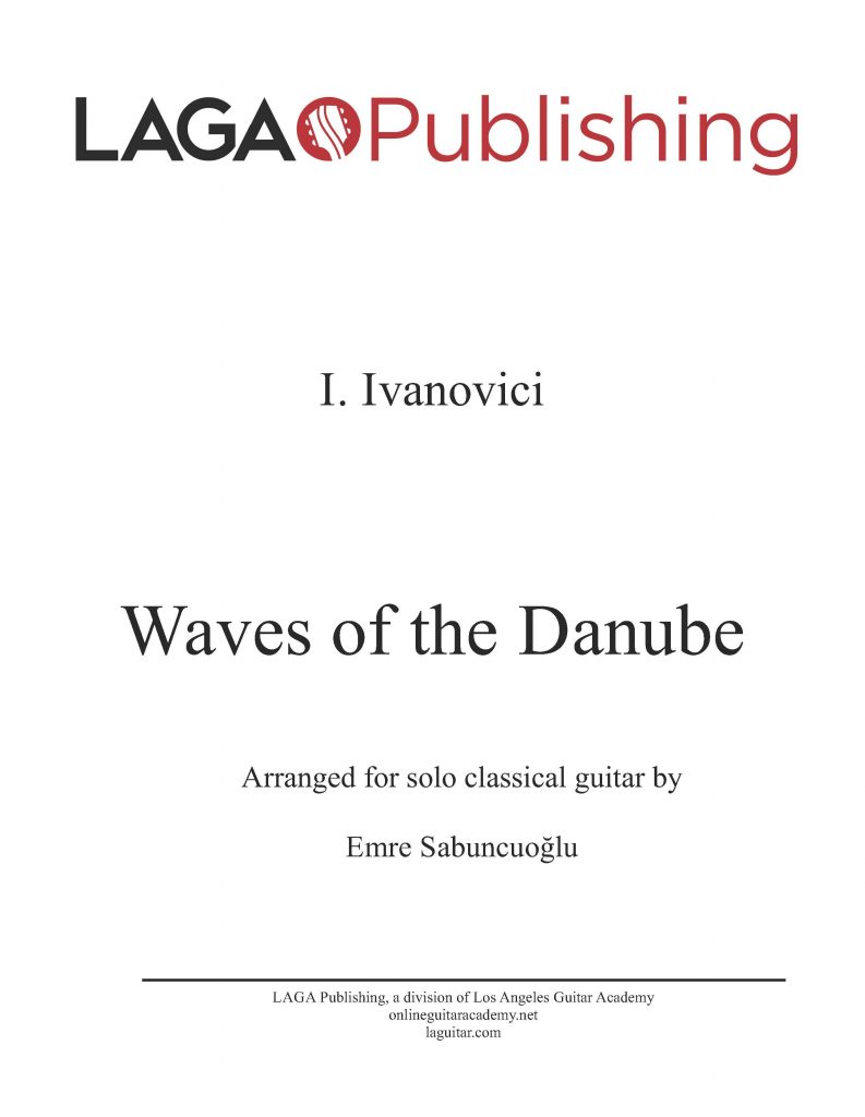 The Waves of the Danube by Iosif Ivanovici - Online Guitar Lessons ...