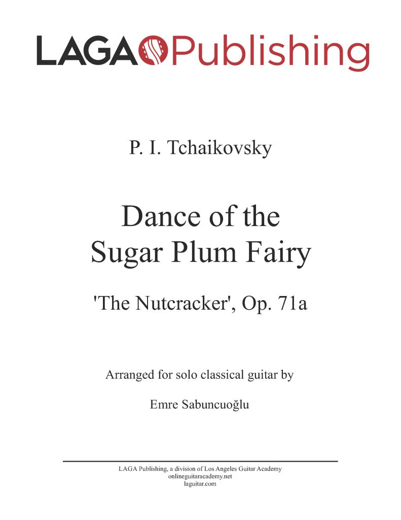 Dance of the Sugar Plum Fairy by P. I. Tchaikovsky - Online Guitar ...